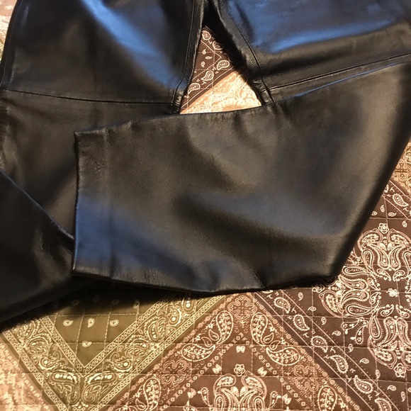 Shape FX | Pants & Jumpsuits | Fx Shapewear Leather Pants | Poshmark